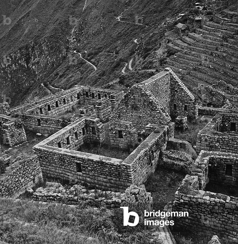 Image of Ruins of houses of the Lost City of the Incas,