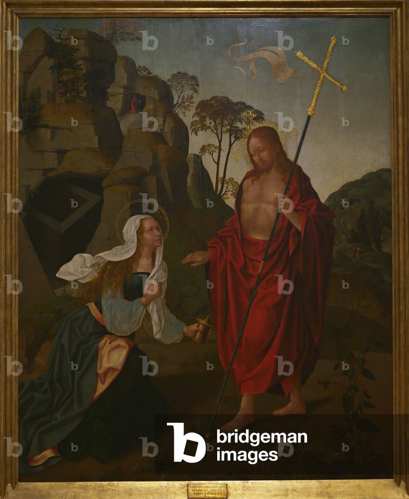 Image of Jesus Christ appearing to St. Mary Magdalene, 1508-1512 (Oil ...