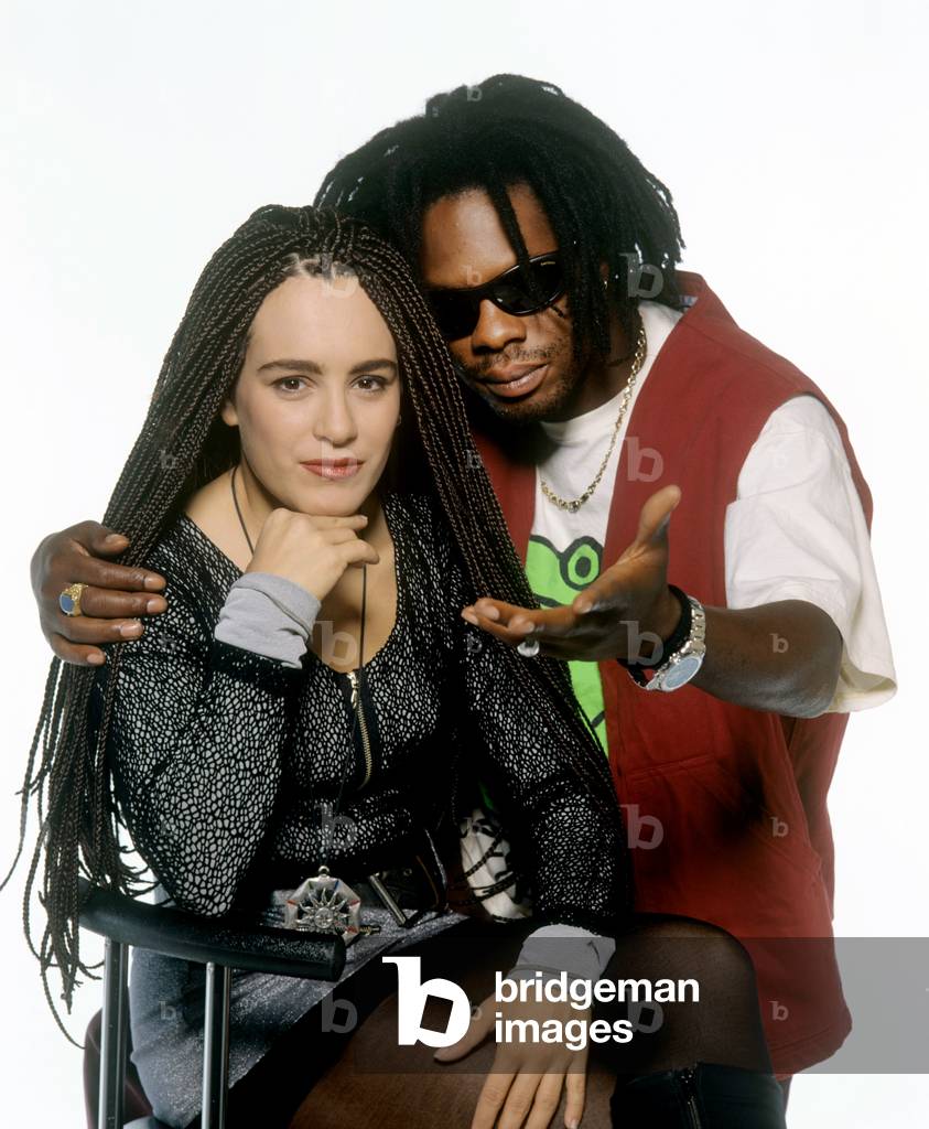 Image of Ice MC (with singer), 1994 (photo)
