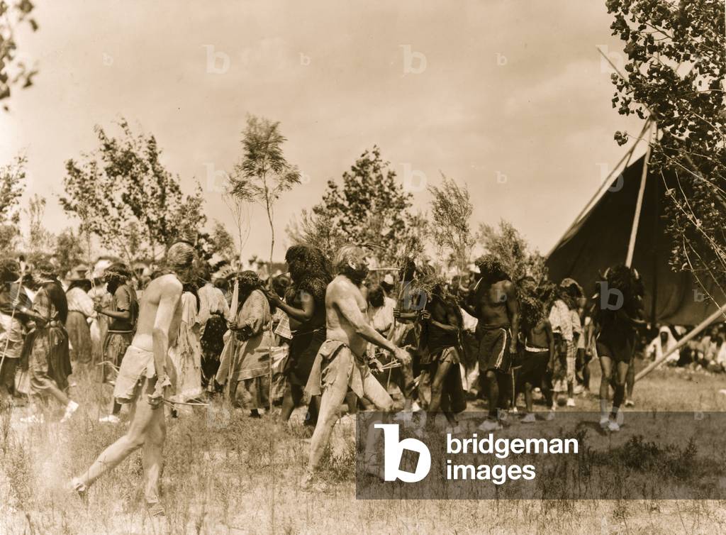 Image of The Clowns, animal dance--Cheyenne 1927 (photo)