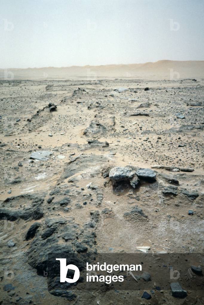 Image of Ruins of Taghaza, salt-mining centre up to 16th century, Sahara