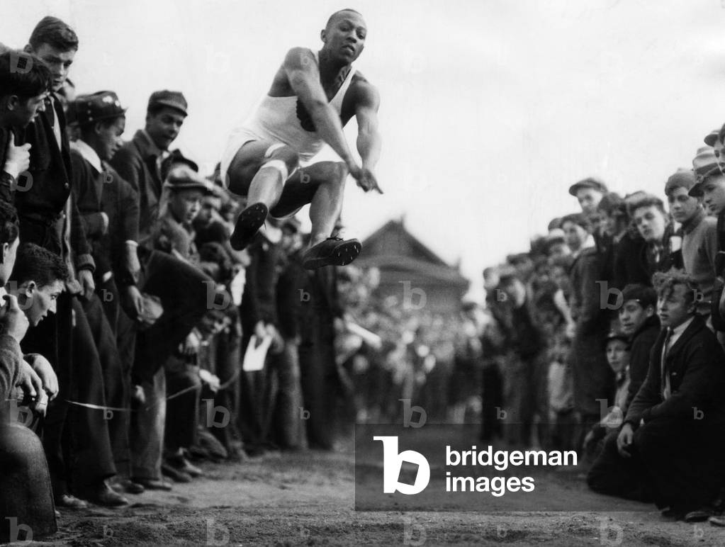Jesse Owens (1913-1980), American athlete and winner of four gold ...