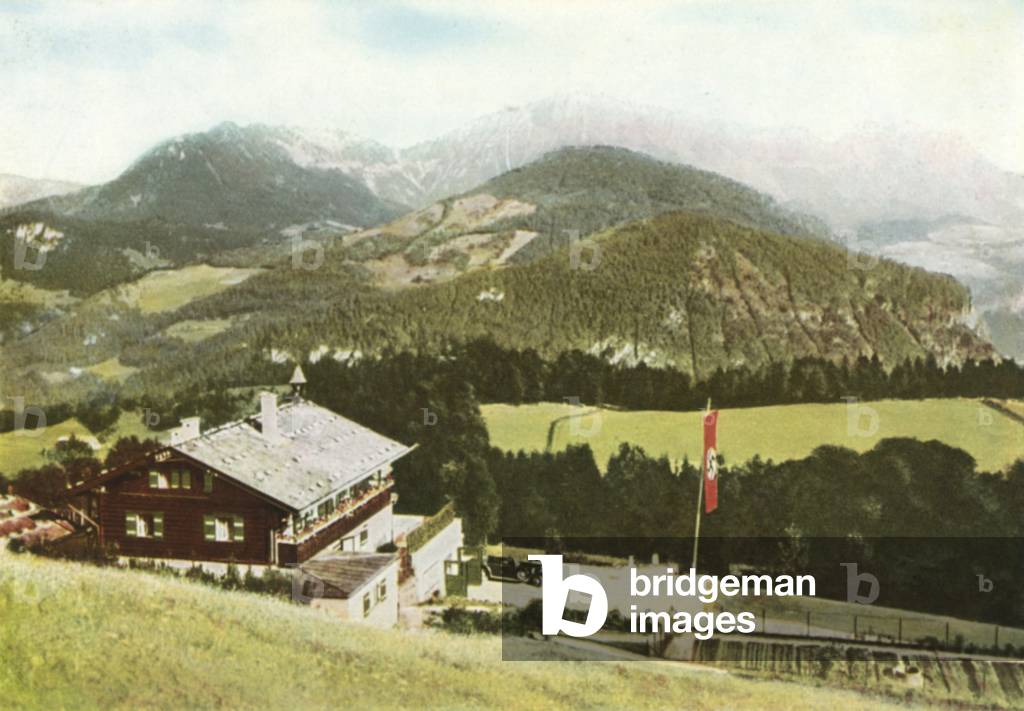 Image of Residence of Nazi leader Adolf Hitler on the Obersalzberg in ...