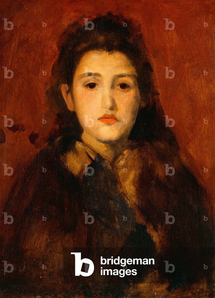 Image of Alice Butt, c. 1895 (oil on canvas) by Whistler, James Abbott ...