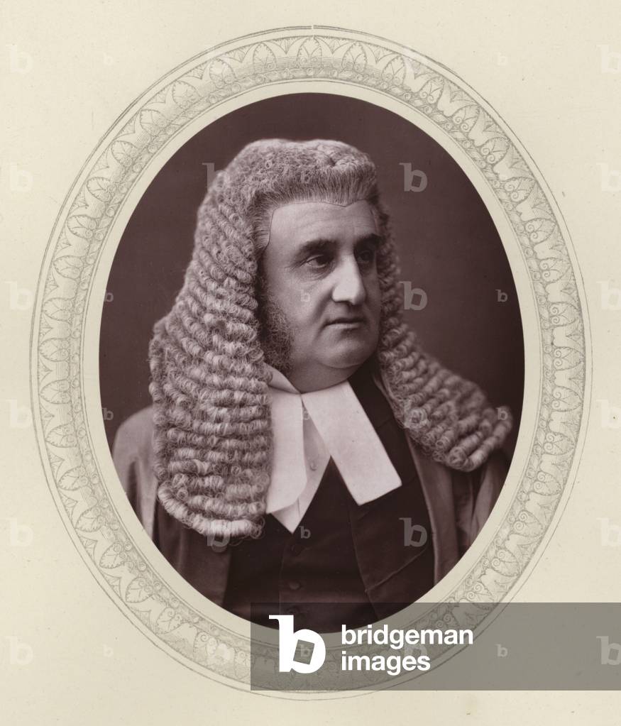 Image of Sir Robert Phillimore, English judge and politician (b/w photo ...