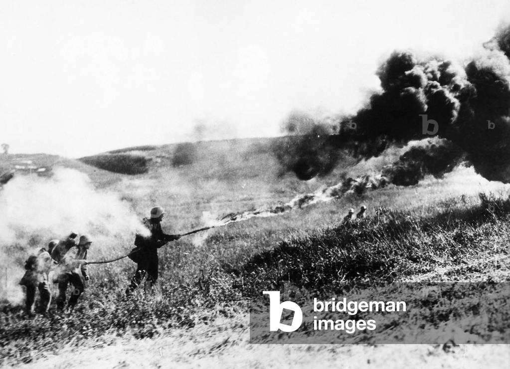 World War I Flamethrower