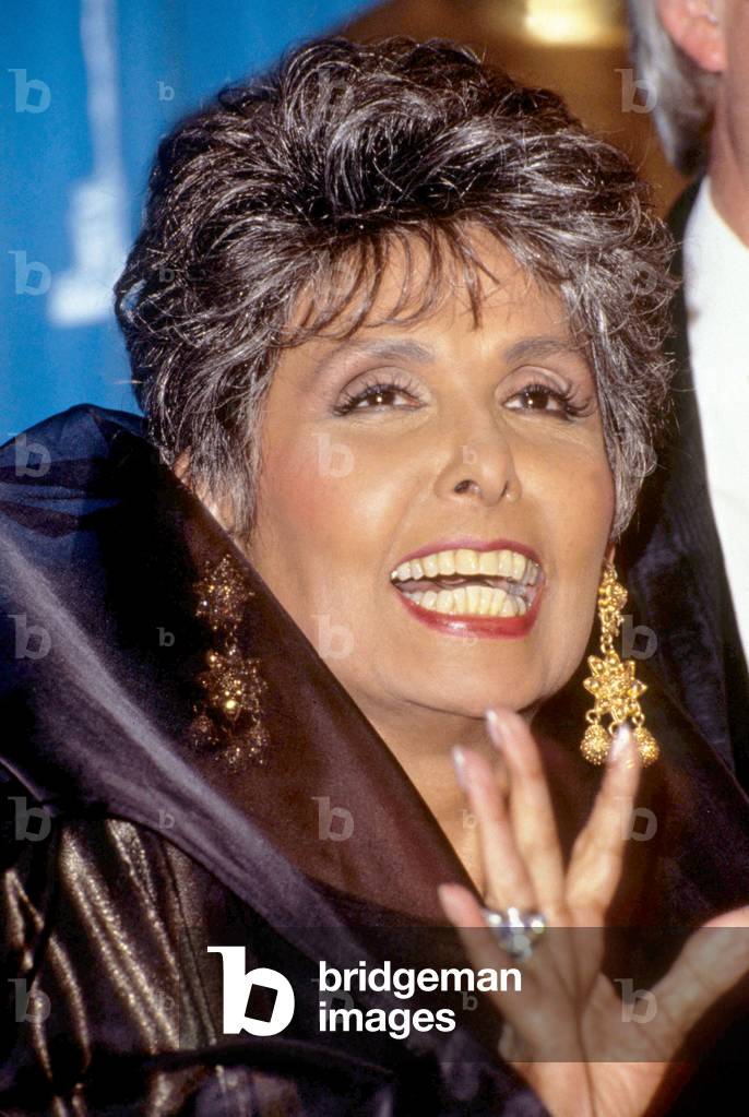 American Actress Lena Horne during Academy Awards ceremony in 1990