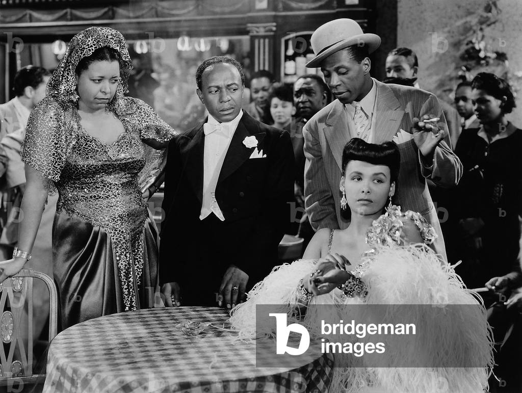 Image of Ethel Waters, Eddie "Rochester" Anderson And Lena Horne., Cabin In