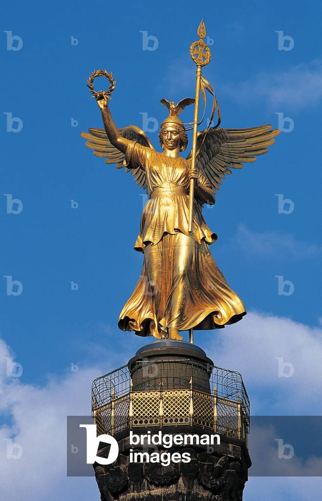 Image of Statue of Winged Victory (1873), designed by Friedrich Drake for