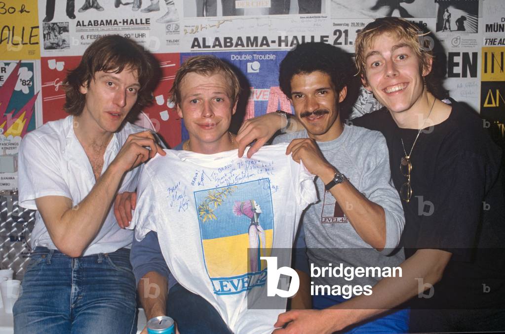 Image of Level 42 (with singer Mark King), 1982 (photo)