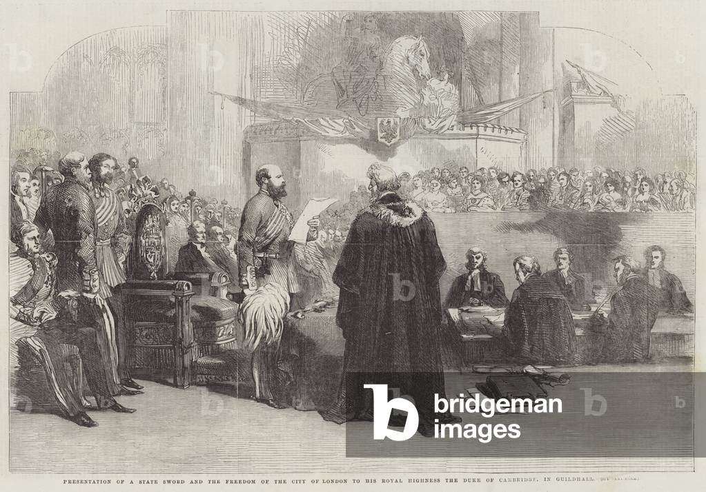 Image of Presentation of a State Sword and the Freedom of the by ...