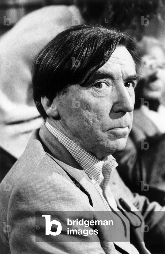 Image of Michel Ragon At The TV Show “Apostrophes” From July 1989