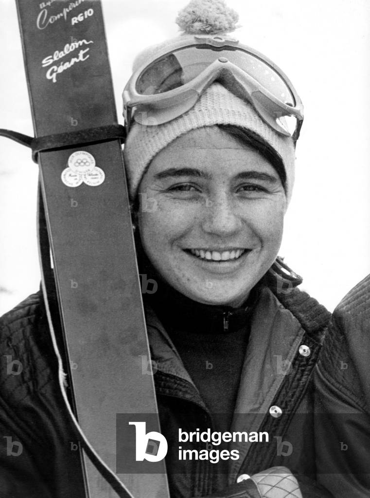 Image of Marielle Goitschel, 1967 (b/w photo)