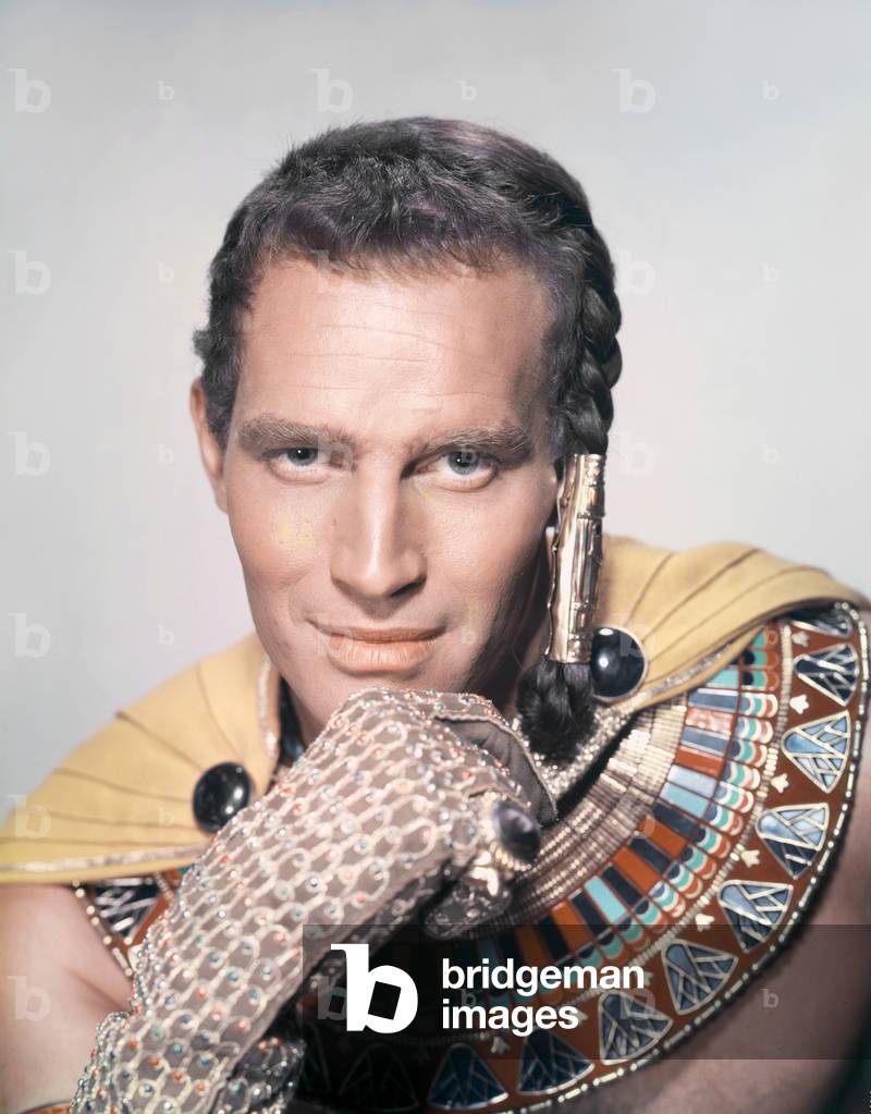 Image of Charlton Heston, The Ten Commandments 1956 Directed By Cecil B.
