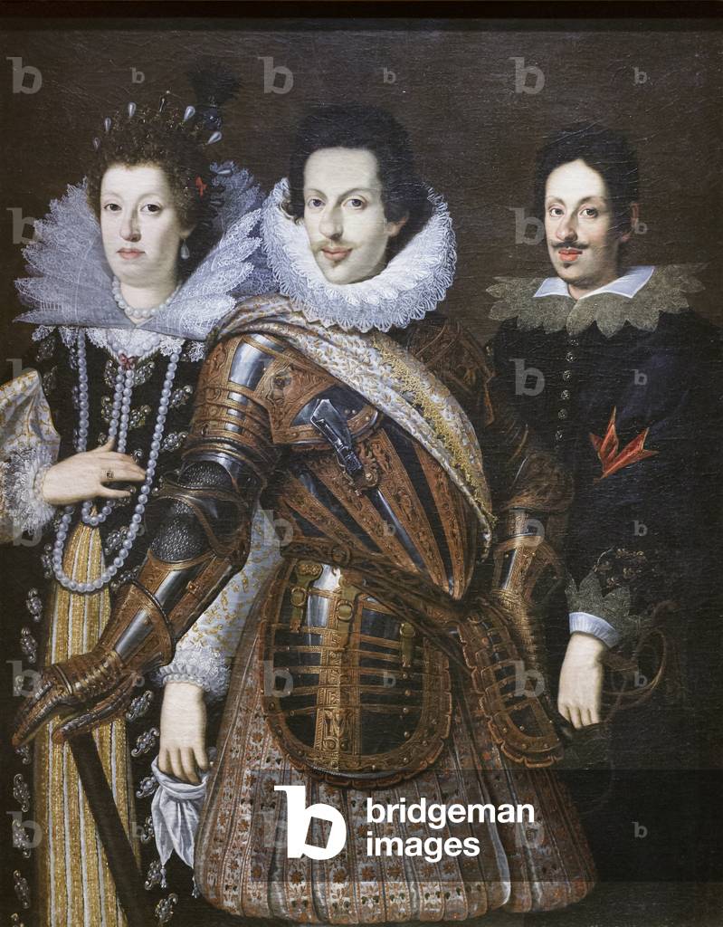 Image of Cosimo II de Medici with his wife Maria Magdalena of by ...