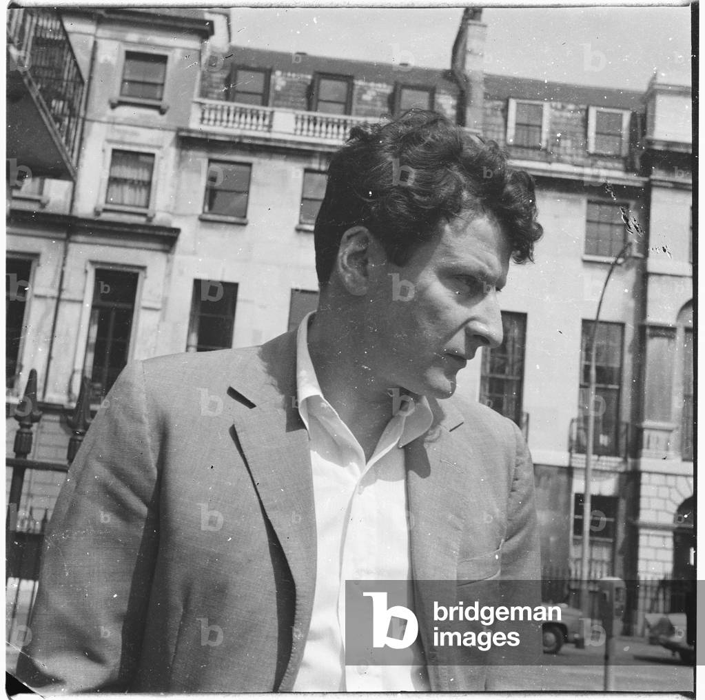 Image of Lucian Freud, c.1964 (b/w photo) by Deakin, John (1912-1972)