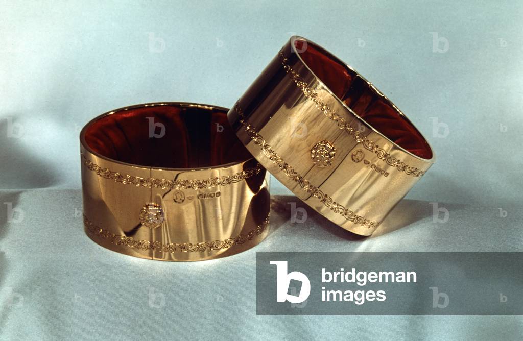 Image of BRITISH CROWN JEWELS The Armills.