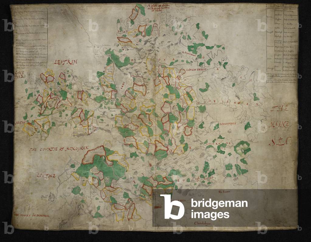 Image of Plan of the escheated counties of Ulster, drawn by John