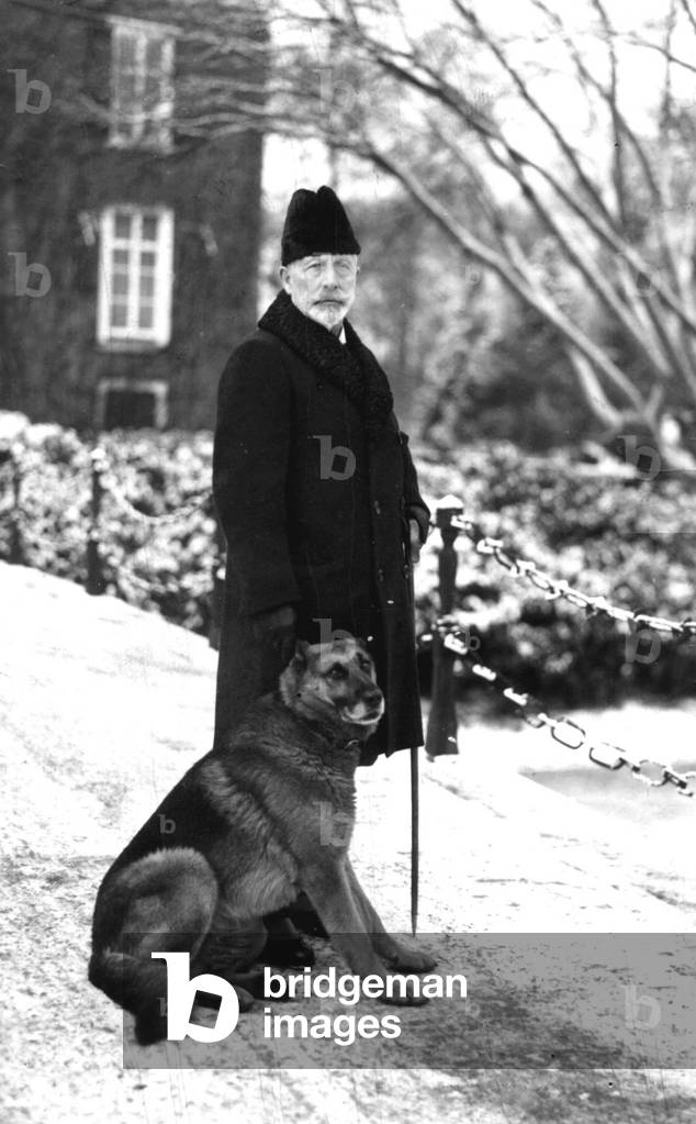 Image of kaiser Wilhelm II of Germany (1859-1941) former emperor of ...