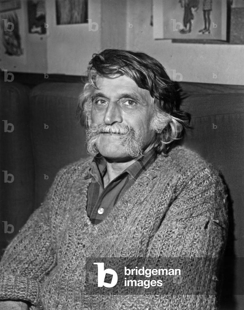 Image of Francois Cavanna, french writer, 1978 by Saint Paul, René