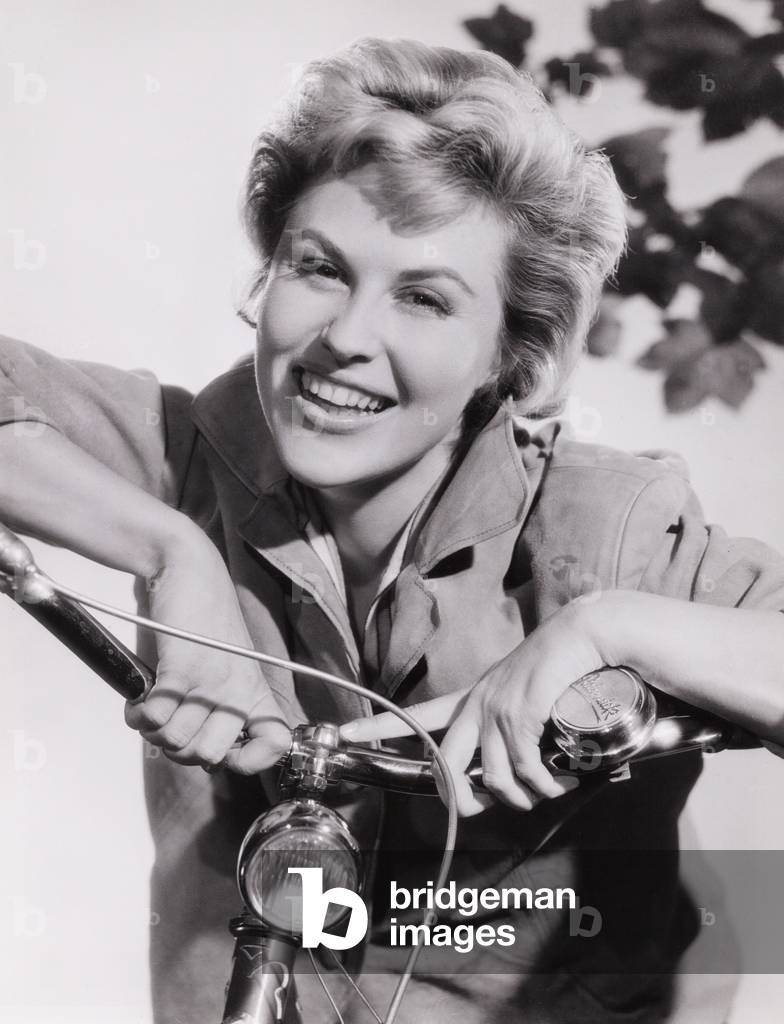 Image of Swedish actress and singer Bibi Johns, Germany around 1960 (b/w
