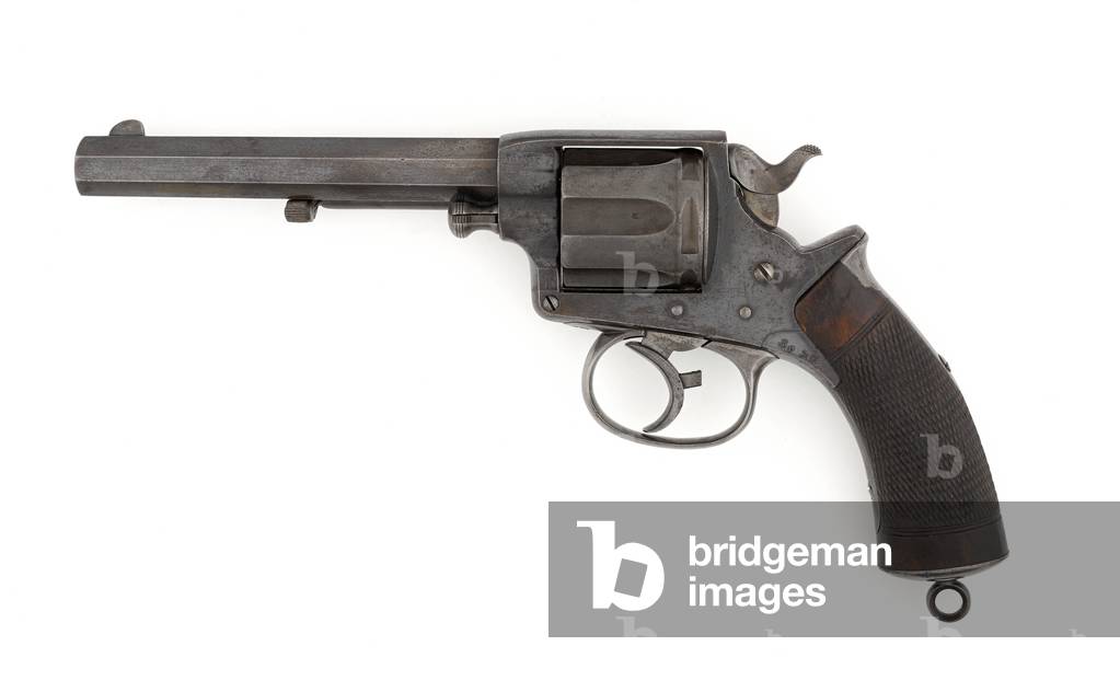 Image of Tranter .450 inch double-action centre-fire revolver, c.1878 ...