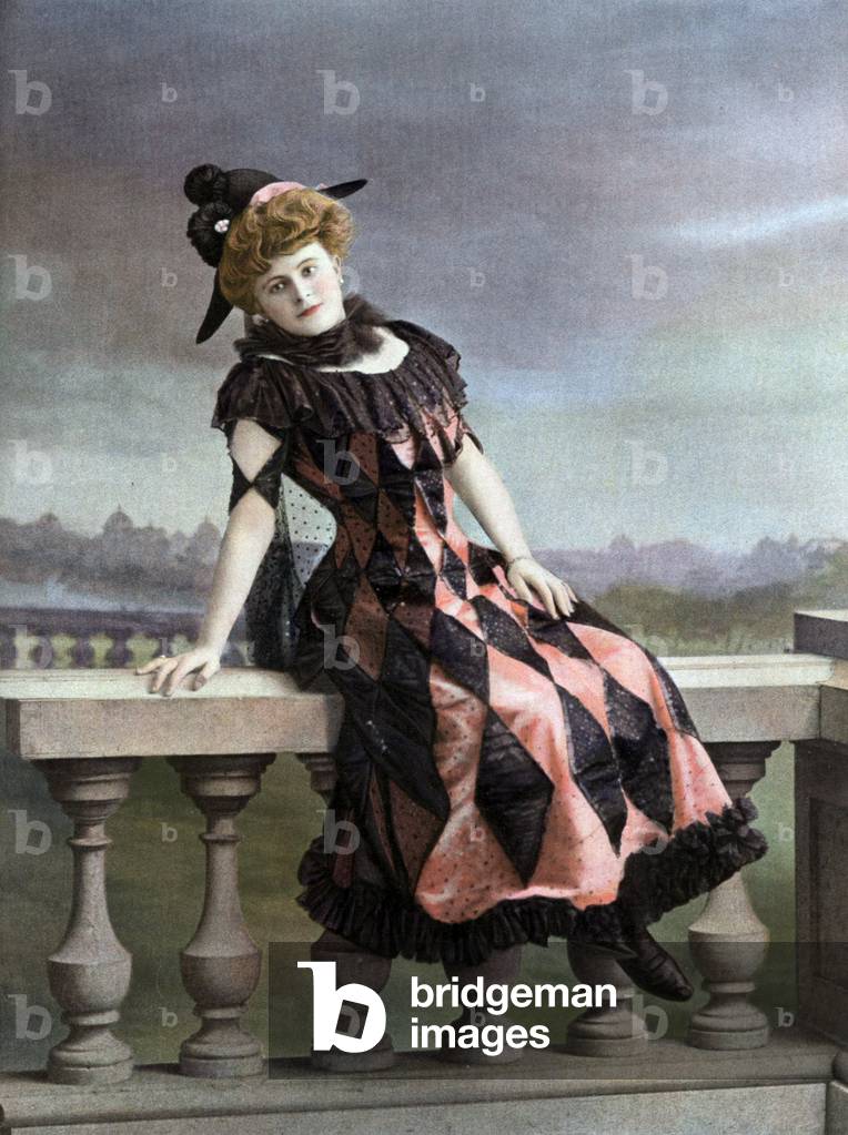 Image of Opera singer Jane Margyl as Madame Barbazan in opera "Le