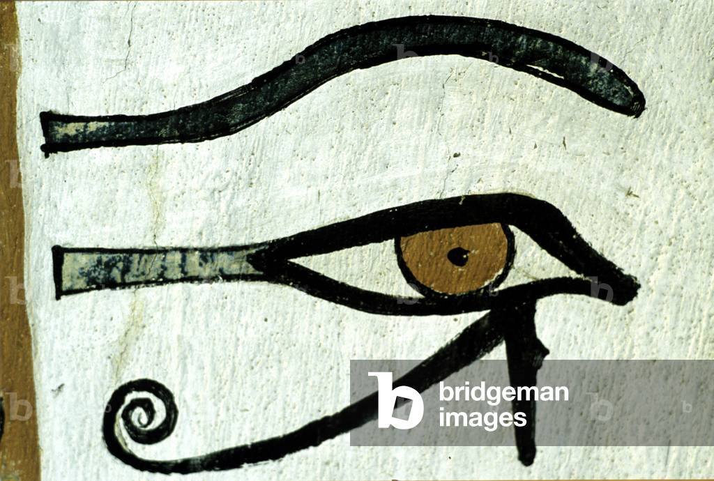 Image of Ancient Egypt, Wall painting, , The eye of Horus, Tomb by Egyptian
