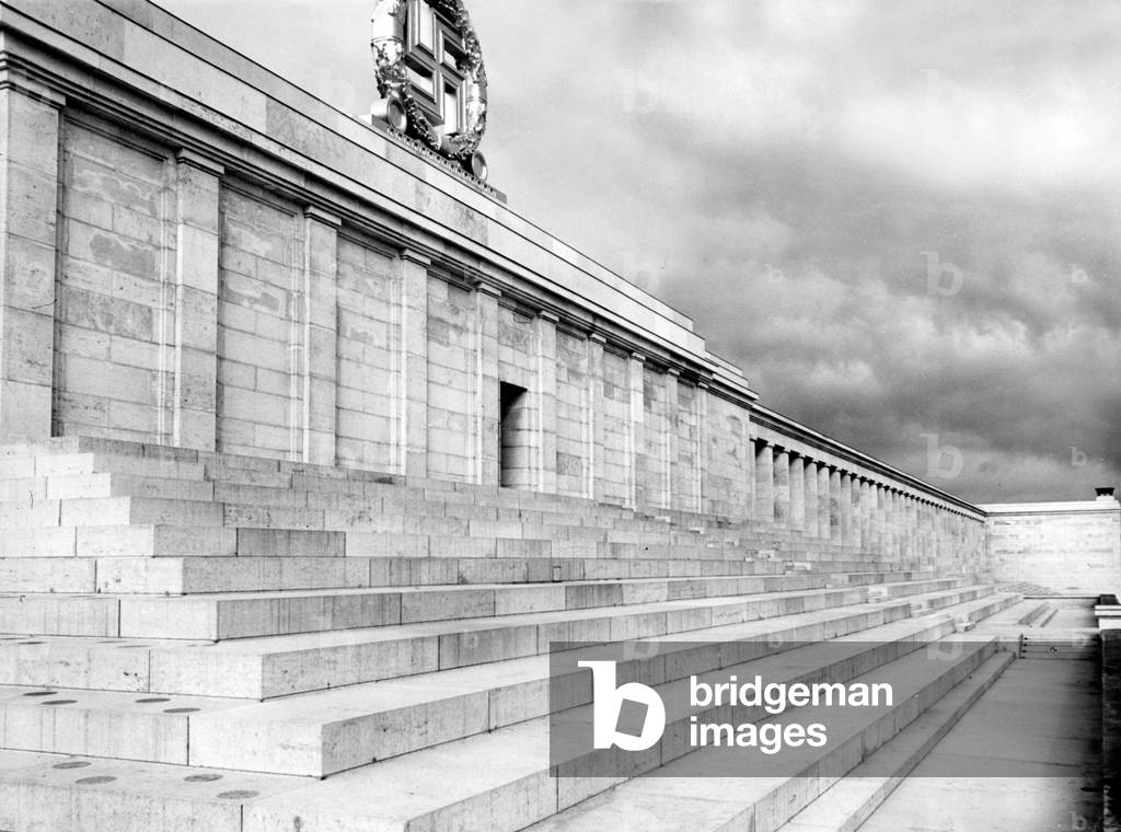 Image of The Zeppelin grandstand on the Nazi Party Rally Grounds, 1939