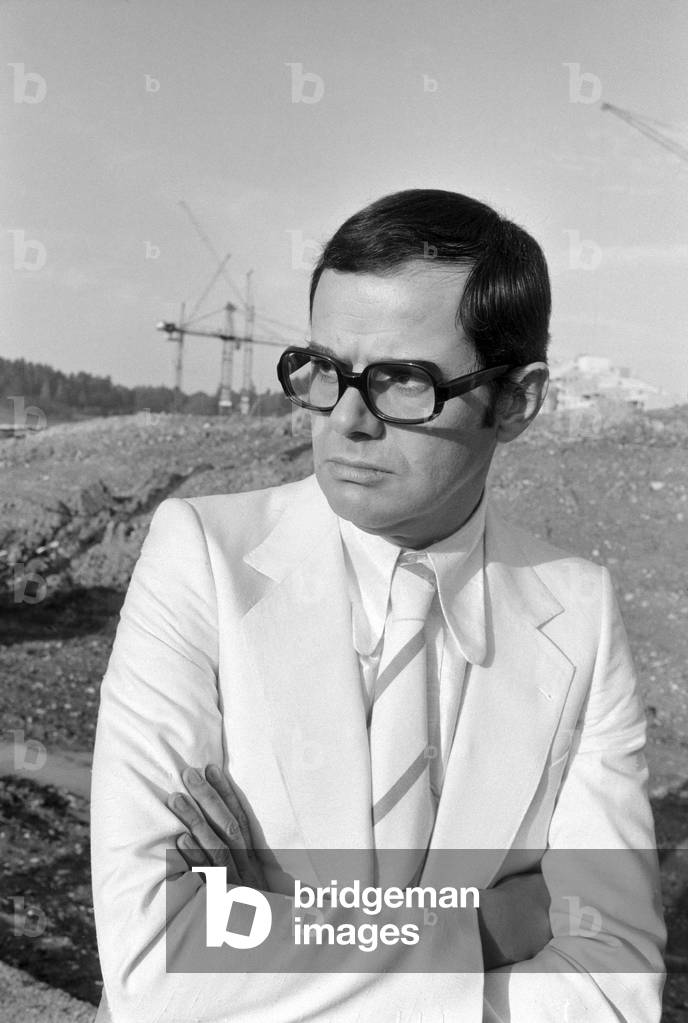 Image of Switzerland Film Walter Giller, 1970 (b/w photo)