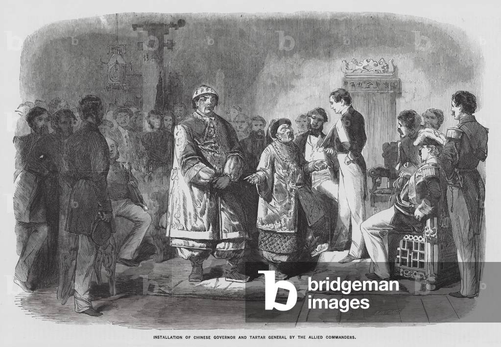 Image of Installation of Chinese governor and Tartar general of Canton ...