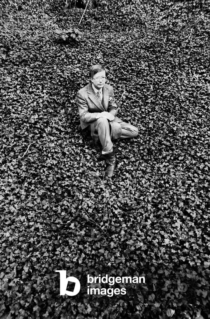 Image of Peter Fuller, 1989 (b/w photo) by Scott-Stewart, Dick (1948-2002)