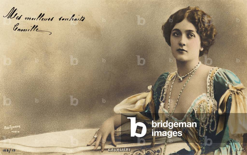 Image of Lina (Natalina) Cavalieri portrait