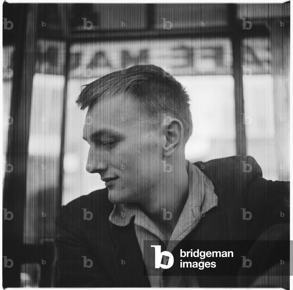 Image of Ralph Rumney, portrait of artist and husband of Pegeen ...