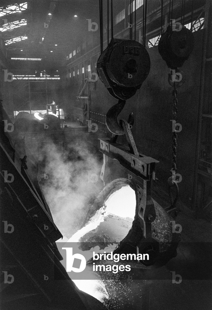 Image of Copper smelting operations in Arizona, 1964 (photo) by Spiegel ...