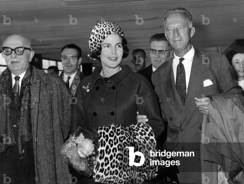 Image of Former King Leopold Iii of Belgium Greeted By his 2Nd