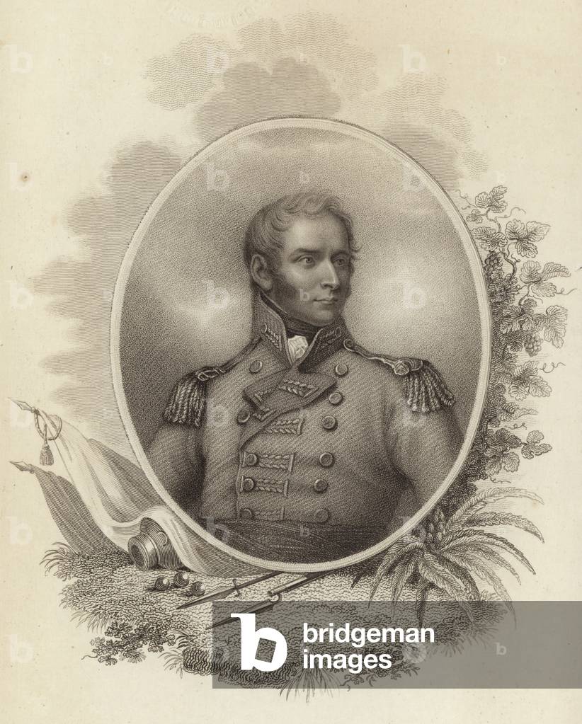 Image of Major General Ronald Craufurd Ferguson (engraving) by Cosway ...