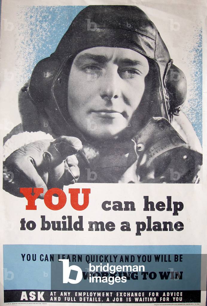 Image of Ministry of Labour and National Service Poster, UK, 1940s