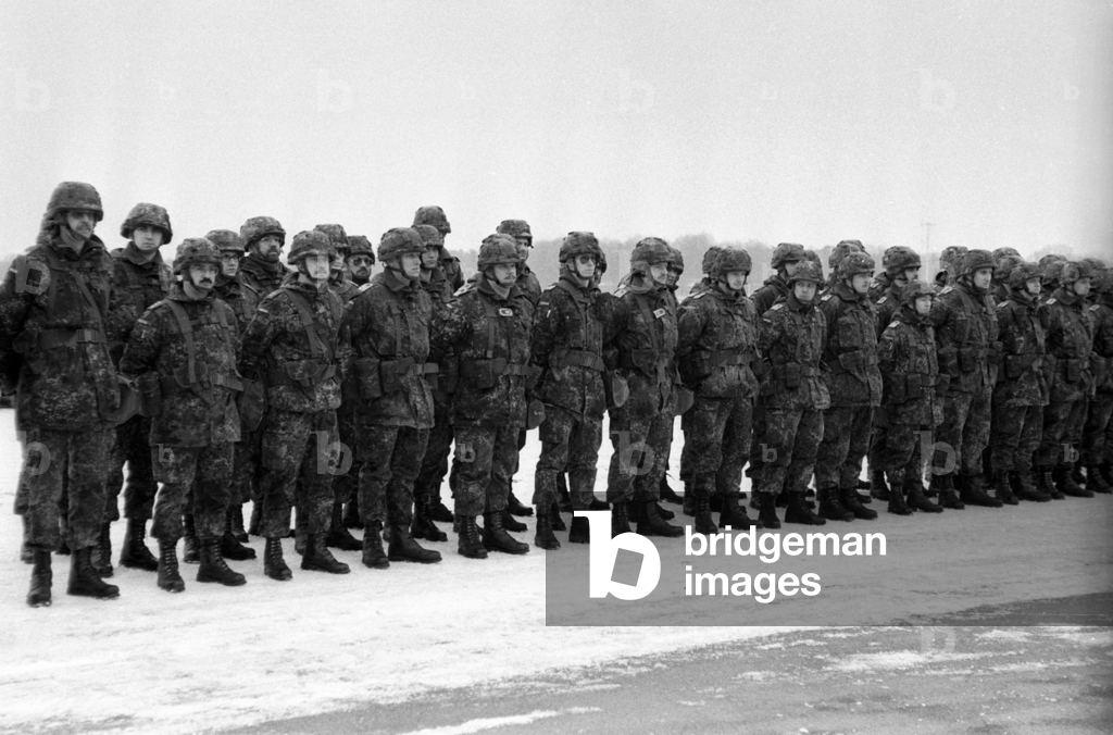 Image of Adoption of Bundeswehr soldiers from the main contingent of the
