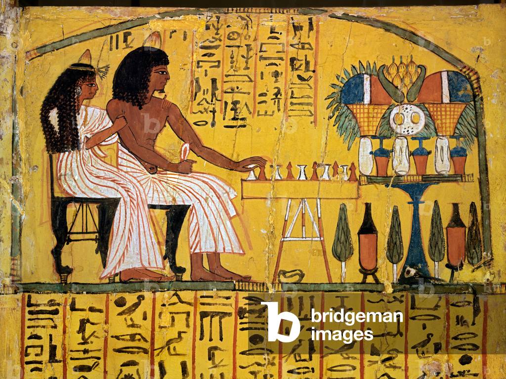 Image of Door of the Tomb of Sennedjem, from Deir al-Medina, New by ...