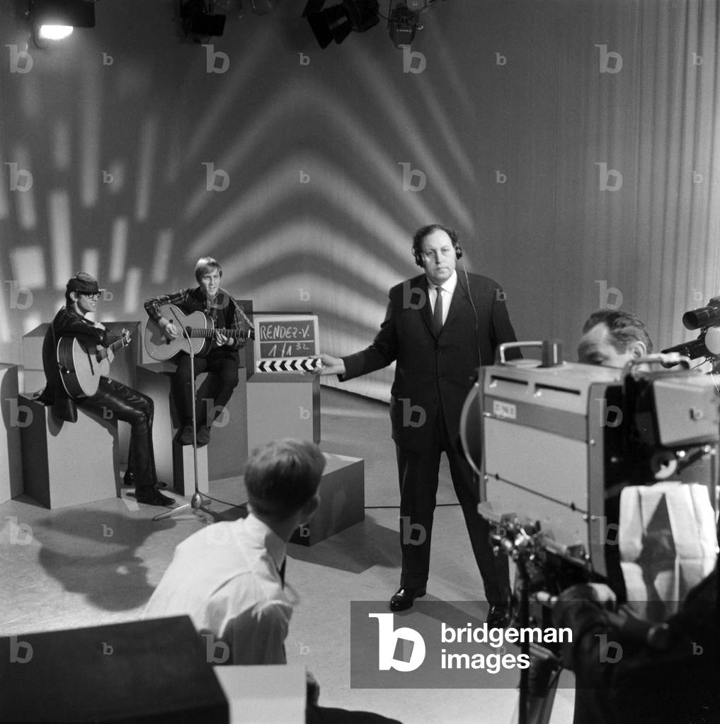 Image of Switzerland Basel Pattern Fair 1966, 1966 (b/w photo)