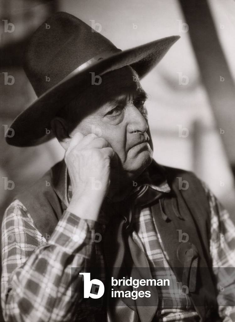 Image of Austrian actor Hans Moser in the movie "Der Onkel aus