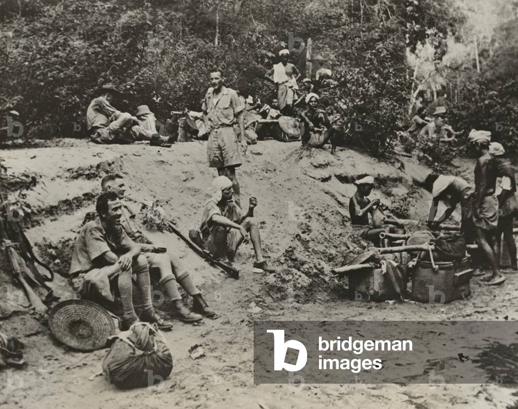 Image of Chinese 5th and 6th armies under the command of American