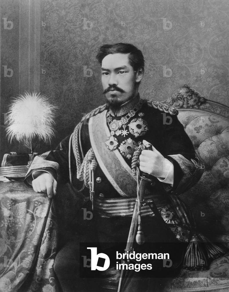 Image of Portrait of Mutsuhito, known as Emperor Meiji of Japan ...