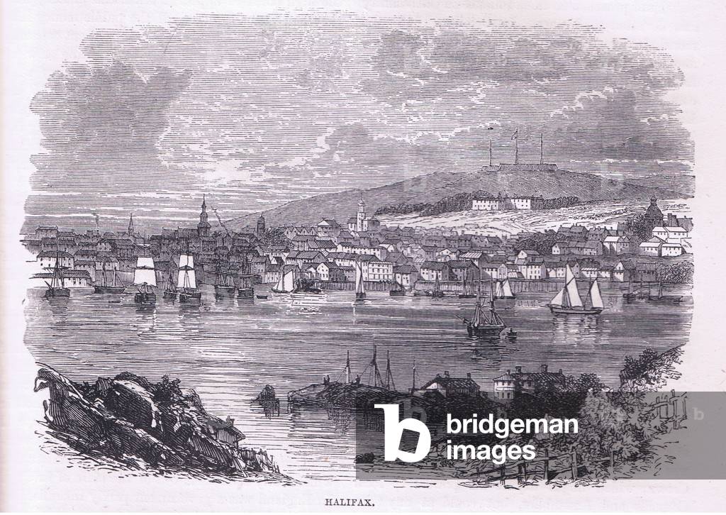 Image of Halifax, illustration from History of the United States ...