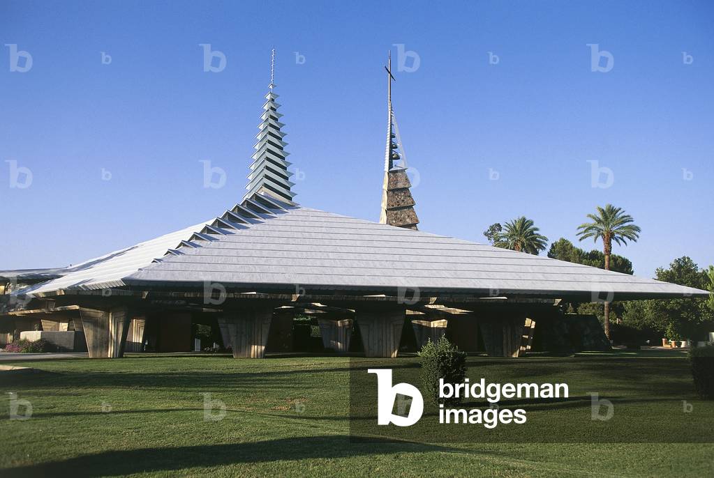 Frank Lloyd Wright Church Arizona First Christian Church In Phoenix By