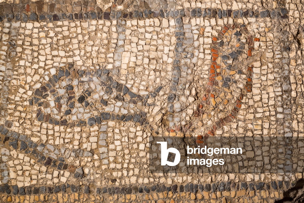 Image of Mosaic of Timothy, 6th century (mosaic) by Italian school (6th ...