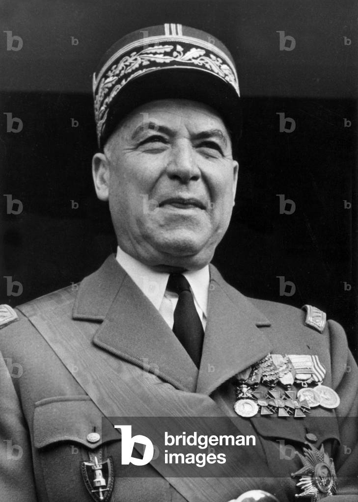 Image of Alphonse Juin (1888, 1967), French Military and Marshal of France,