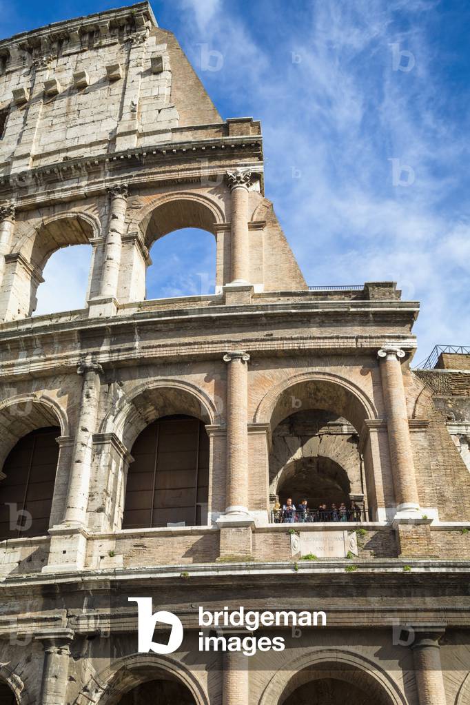 Image of Colosseum exterior, Rome, Italy