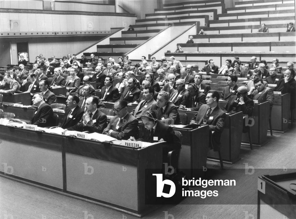 Image of United Nations Conference, Palais des Nations, Geneva, 15th ...